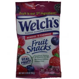 WELCHS BERRY FRUIT SNACKS