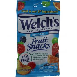 WELCHS MIXED FRUIT SNACKS