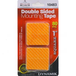 DOUBEL SIDED TAPE 1 INCH SQUARE