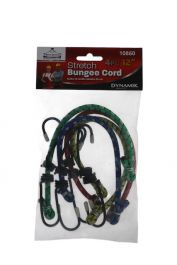 STRETCH BUNGEE CORD 12 INCH 4 PCS