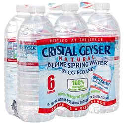 CRYSTAL GEYSER 6 PACK