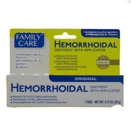 HEMORRHOIDAL OINTMENT 0.71 OZ