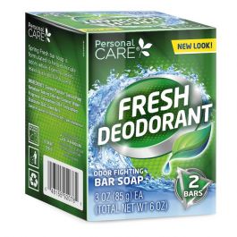 FRESH DEODORANT BAR SOAP 2 PACK