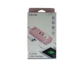 7.99 IHOME 4 PORT USB CHARGER