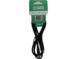 1.99 POWER HOUSE USB C TO USCB C CABLE
