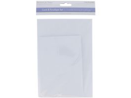 1.99 4.5x6 Cards Envelope White